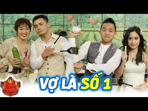 Bếp Chiến Vợ Chồng Son I Phúc Bồ và Tùng Min NGHẸN LỜI vì bị vợ bóc phốt đến muối mặt