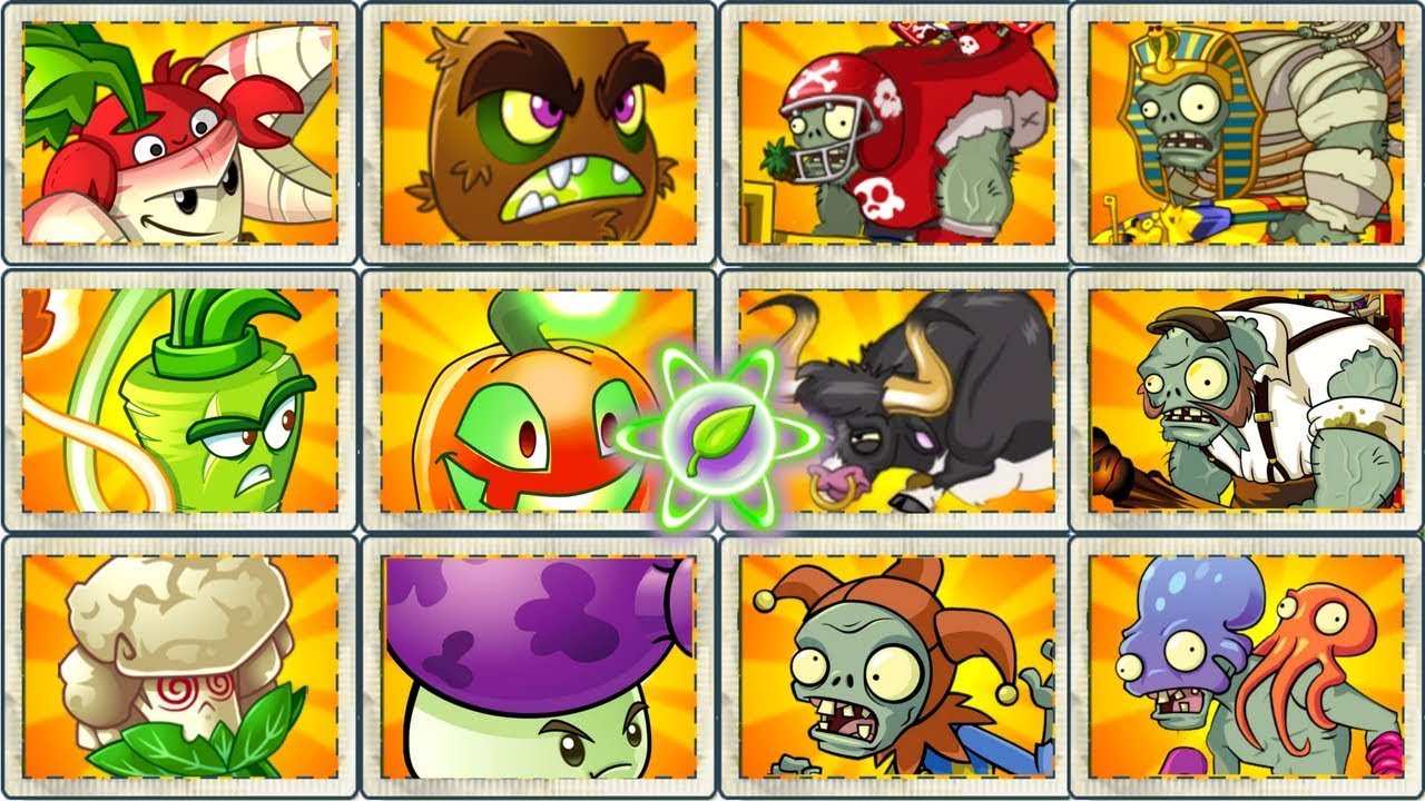 Plants vs Zombies 2 Gameplay The Best Plants Power UP vs Hard Zombies ...