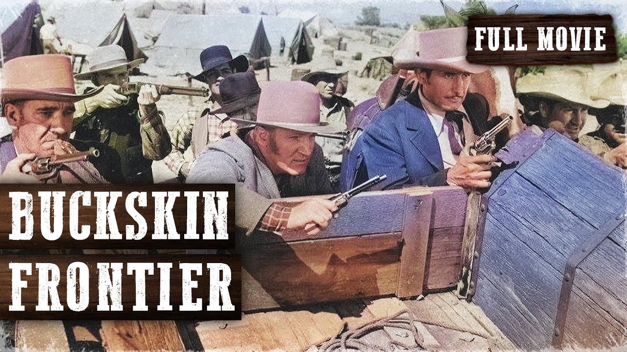BUCKSKIN FRONTIER | Richard Dix | Jane Wyatt | Full Length Western ...