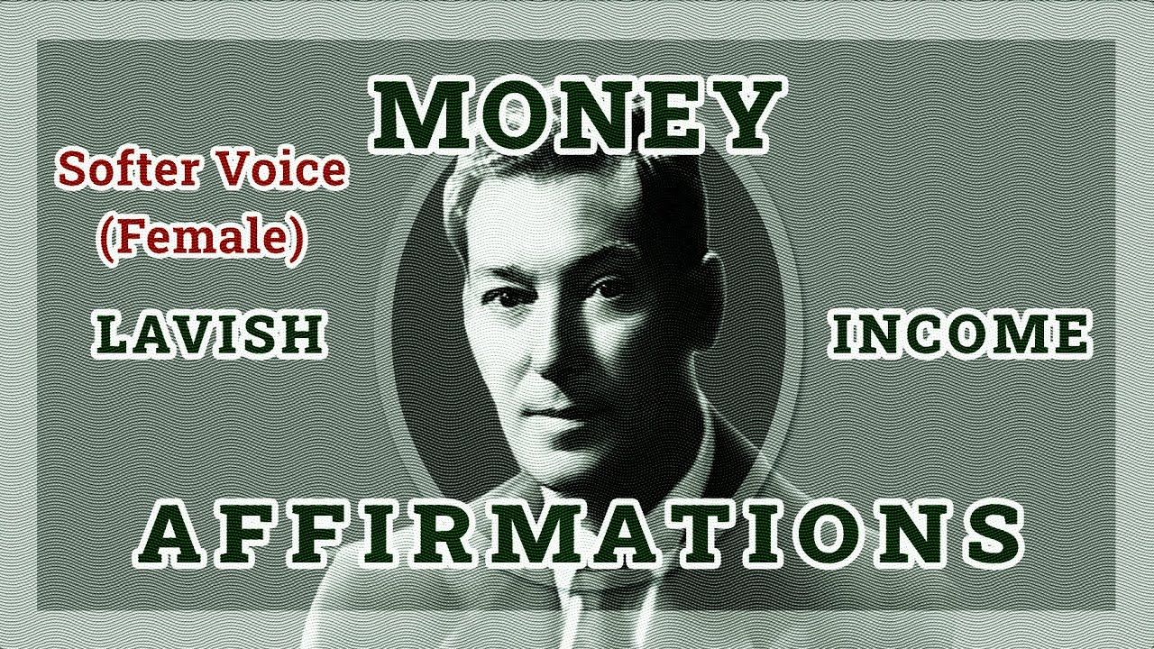 528hz LAVISH INCOME (Softer Female Voice) Neville Goddard / Dr ...