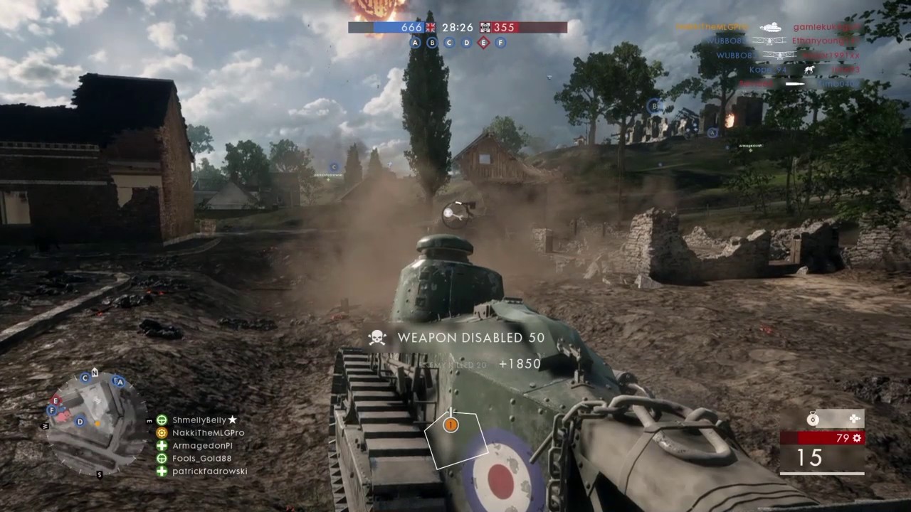 Light tank VS Heavy tank - YouTube
