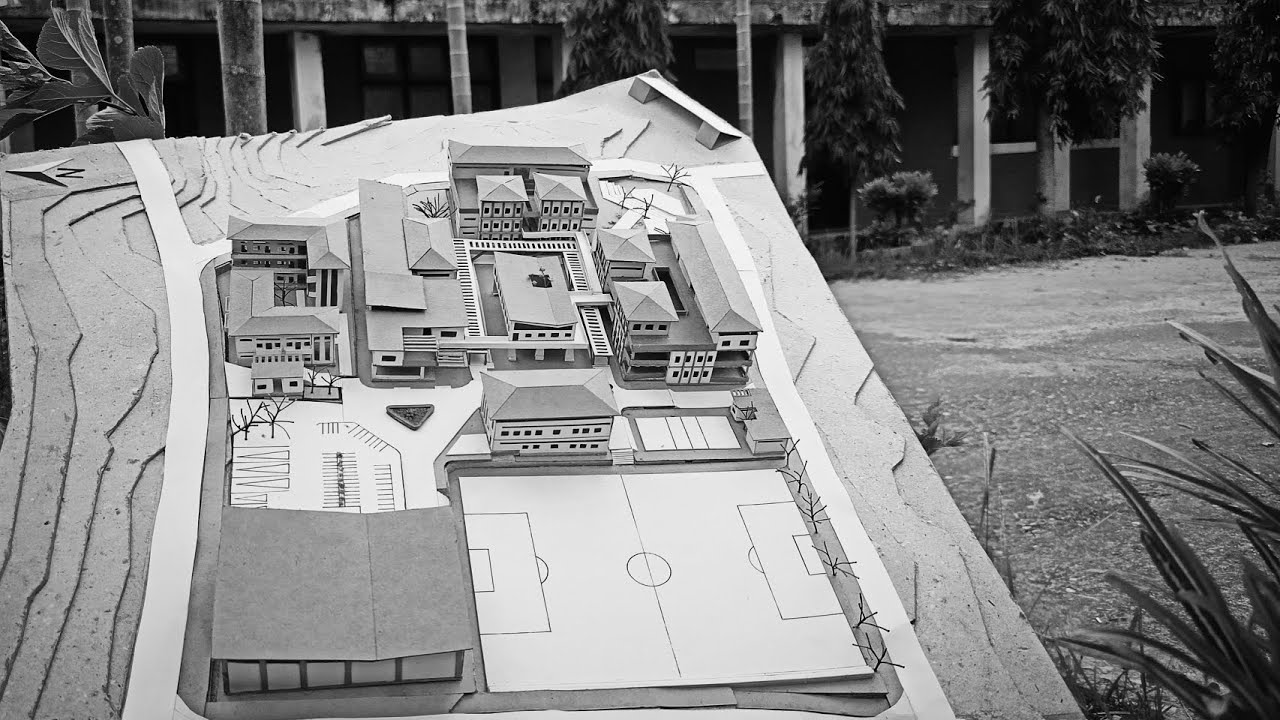 School Design Project II/II :Video of Walkthrough of Model |Kushal ...