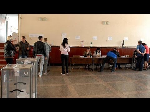 Slovyansk'ta çatışmalara rağmen referandum