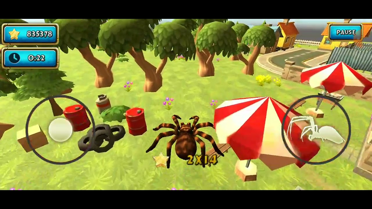 spider simulator amazing city [all spider] - YouTube