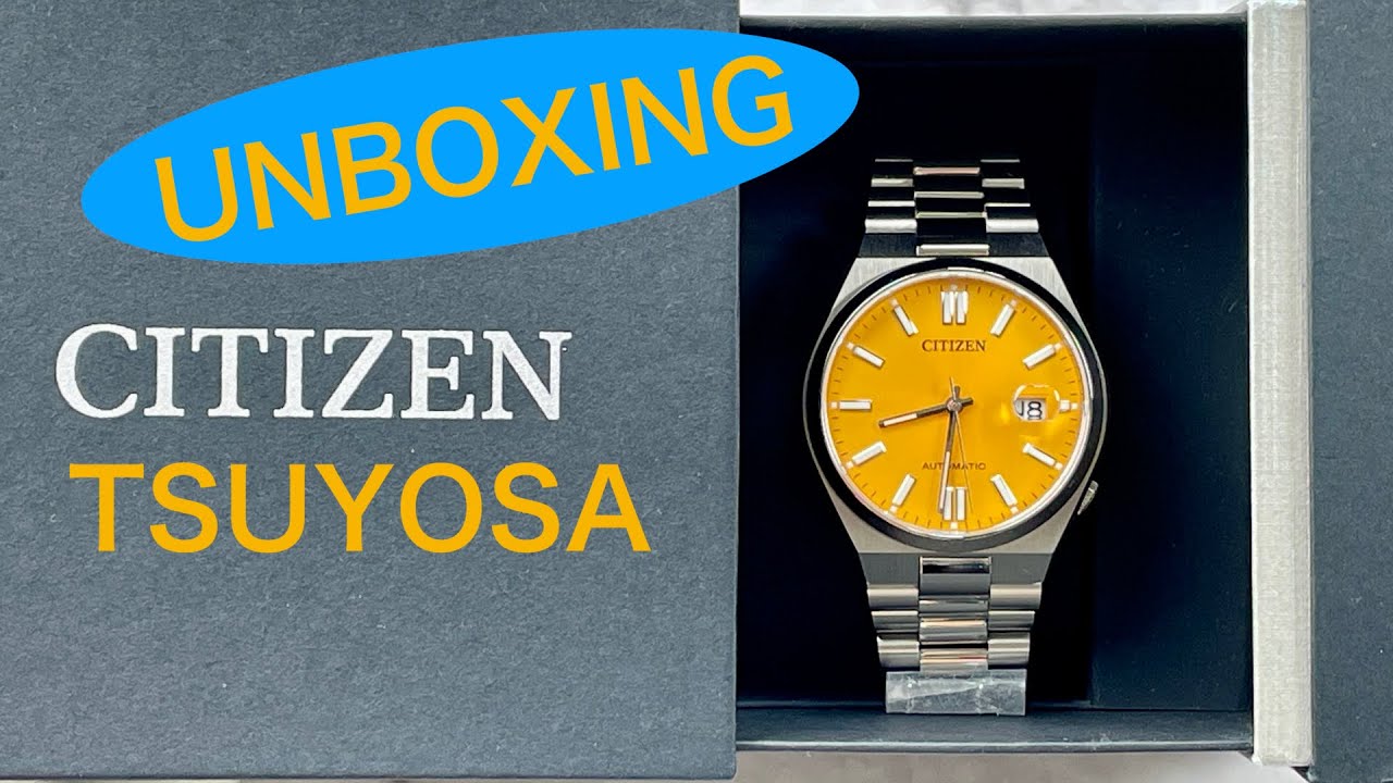 Citizen Tsuyosa Yellow Unboxing And First Impressions | Does It Look ...