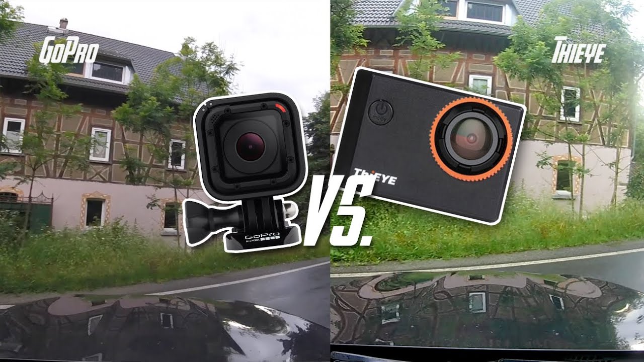 Gopro Hero 4 Session vs Thieye i60 // Video Test // Comparison // FHD ...