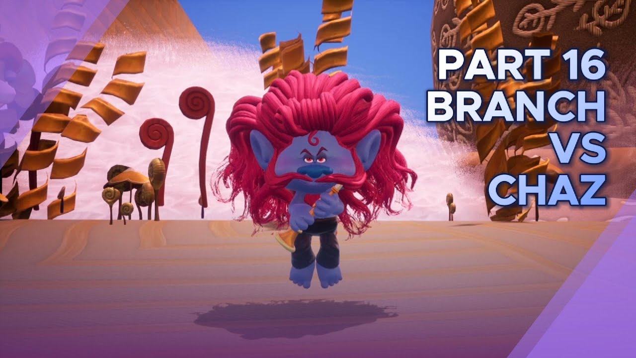 DreamWorks Trolls Remix Rescue Gameplay Walkthrough part 16 branch vs ...