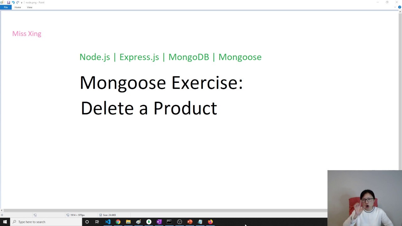 Nodejs Expressjs Mongodb Mongoose Mongoose Exercise Delete A 0015