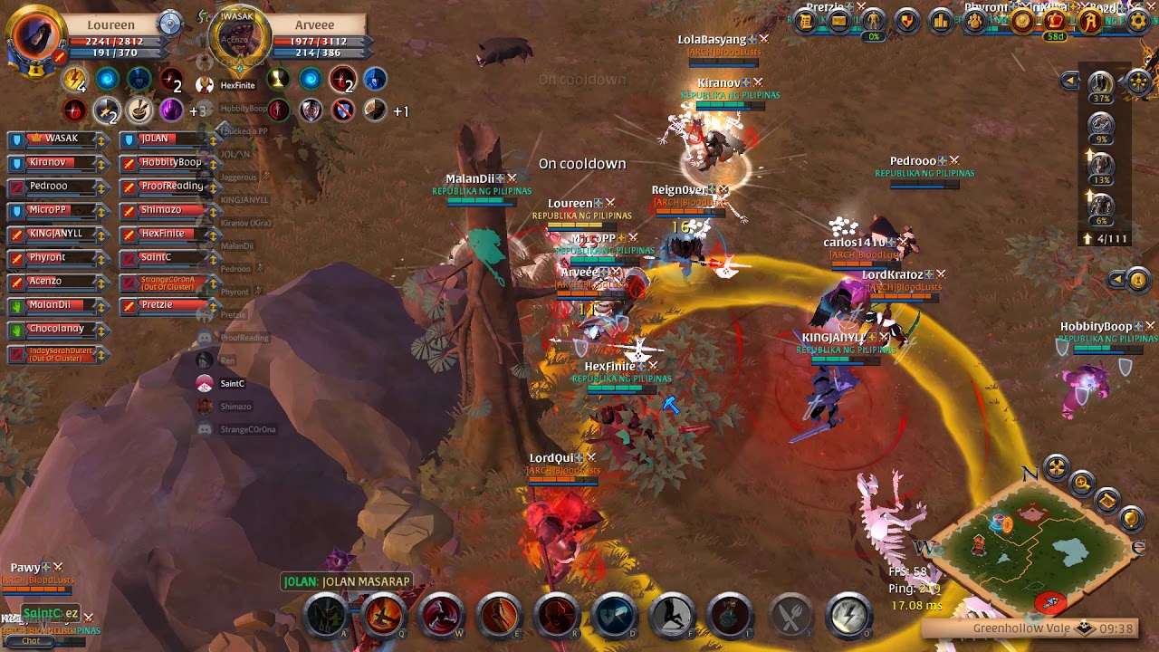 Albion Online Blood Lust VS RNP - YouTube