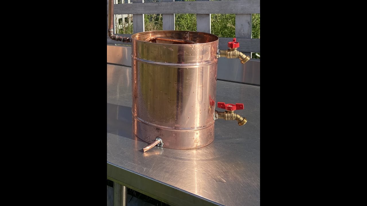 How to build a copper Moonshine Still Part 9 From Distillery Network ...