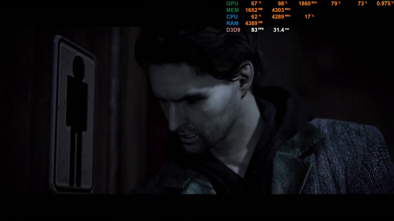 Alan Wake Screen Space Ray Tracing GI 1440p + GTX 1070ti - YouTube