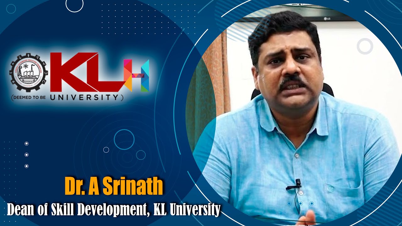 Dr. A Srinath - Dean of Skill Development, KL University | Hybiz tv - YouTube