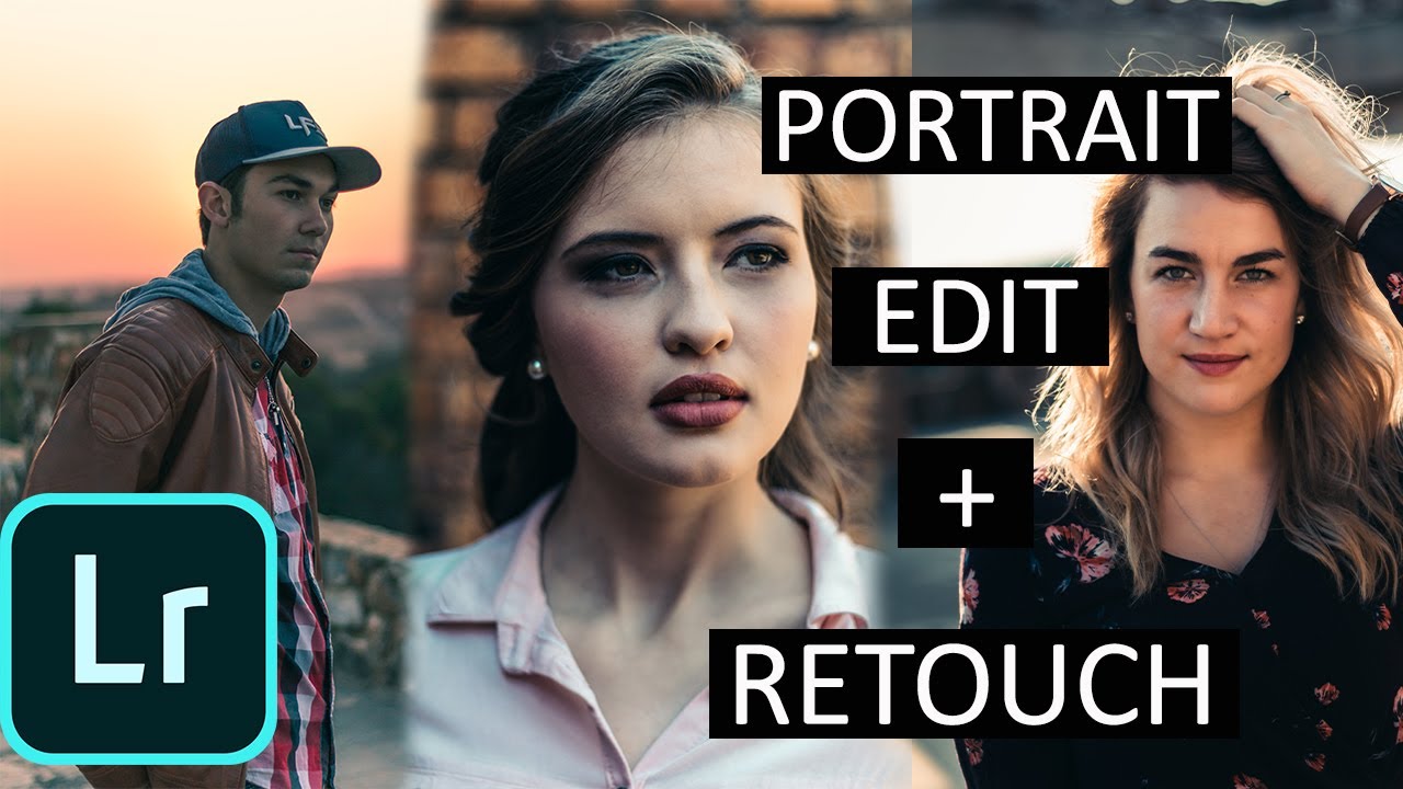 Quick PORTRAIT EDITIG & SKIN RETOUCHING tutorial in Lightroom! - YouTube