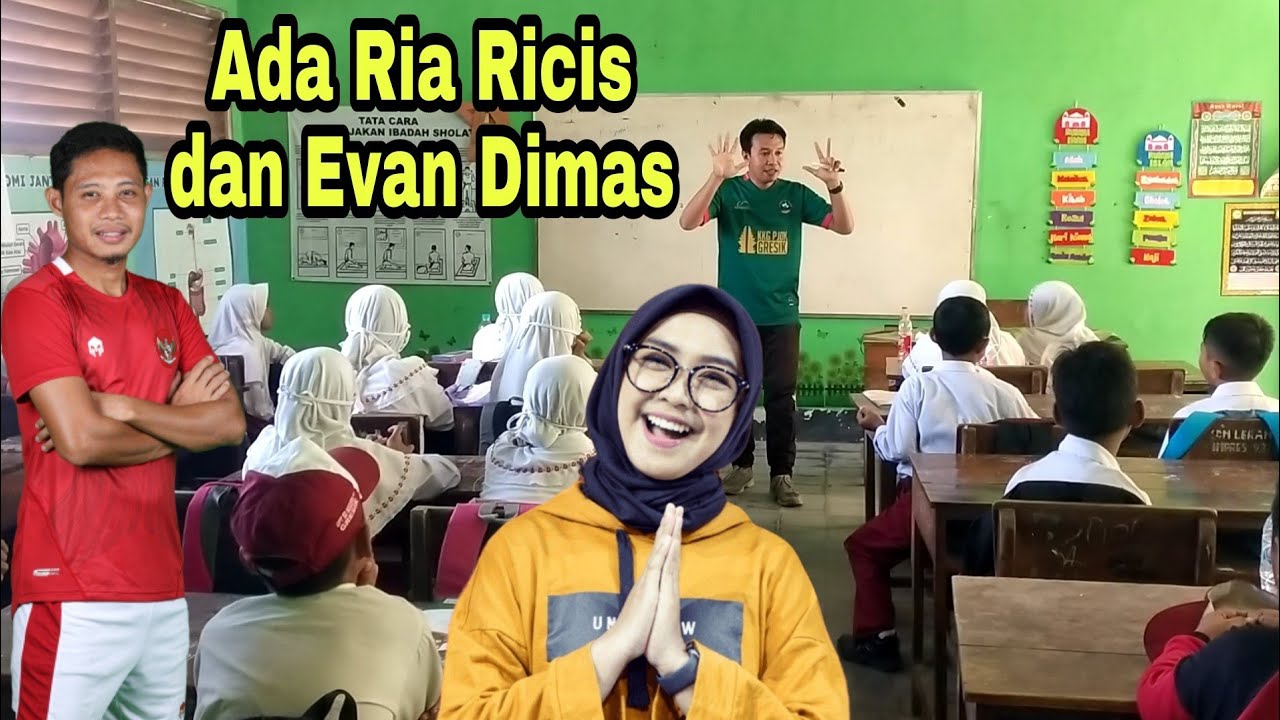 Cerita Ria Ricis dan Evan Dimas Motivasi Siswa Jadi Semangat Belajar ...