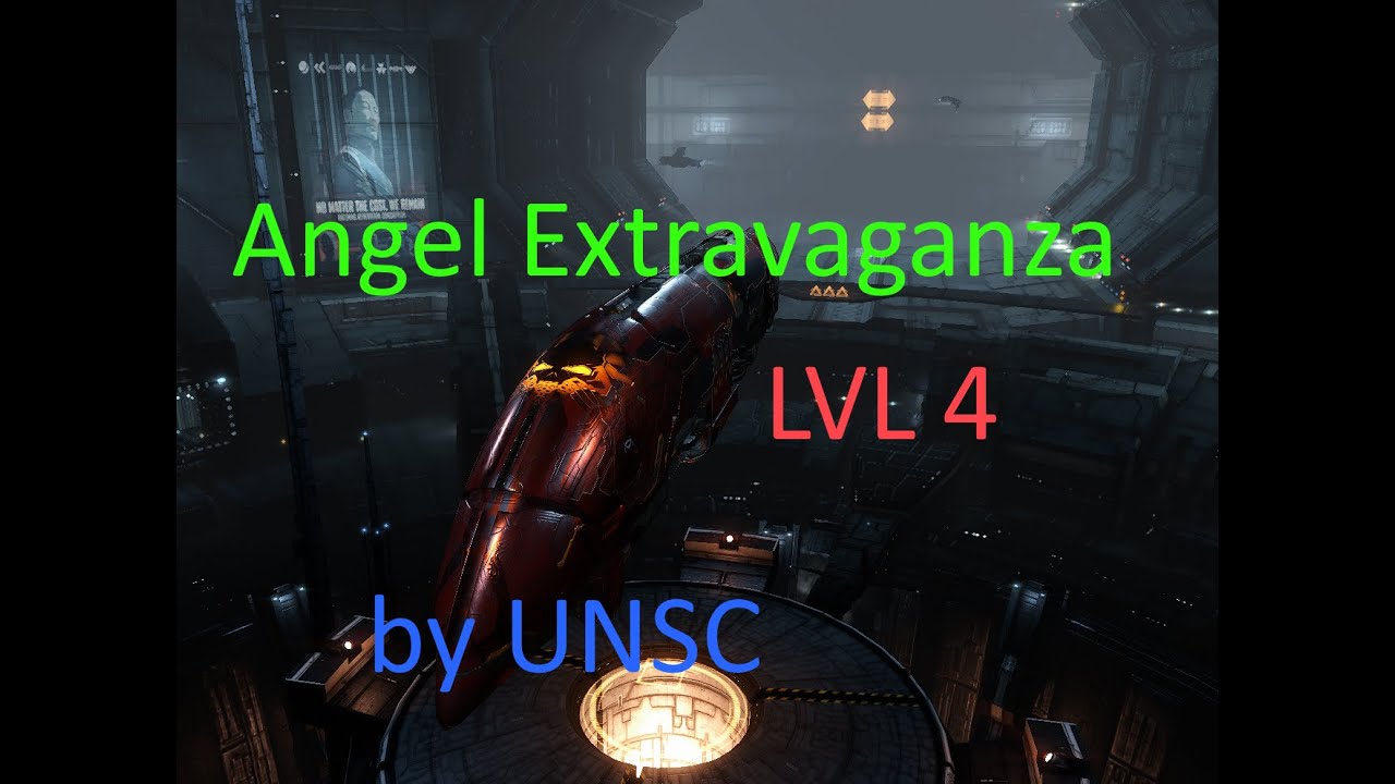 EVE Online - Angel Extravaganza LVL 4 - YouTube