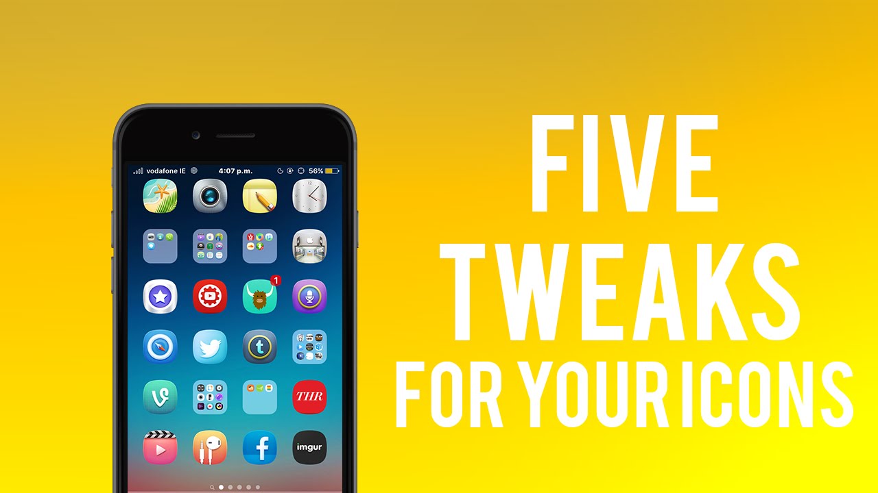5 Cydia Tweaks For Your Springboard Icons - iOS 9 - 9.0.2 Jailbreak ...