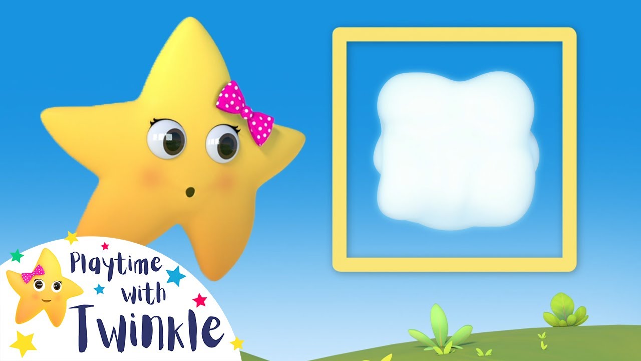 Learn Shapes in the Clouds with Twinkle | Baby Educational Cartoons ...