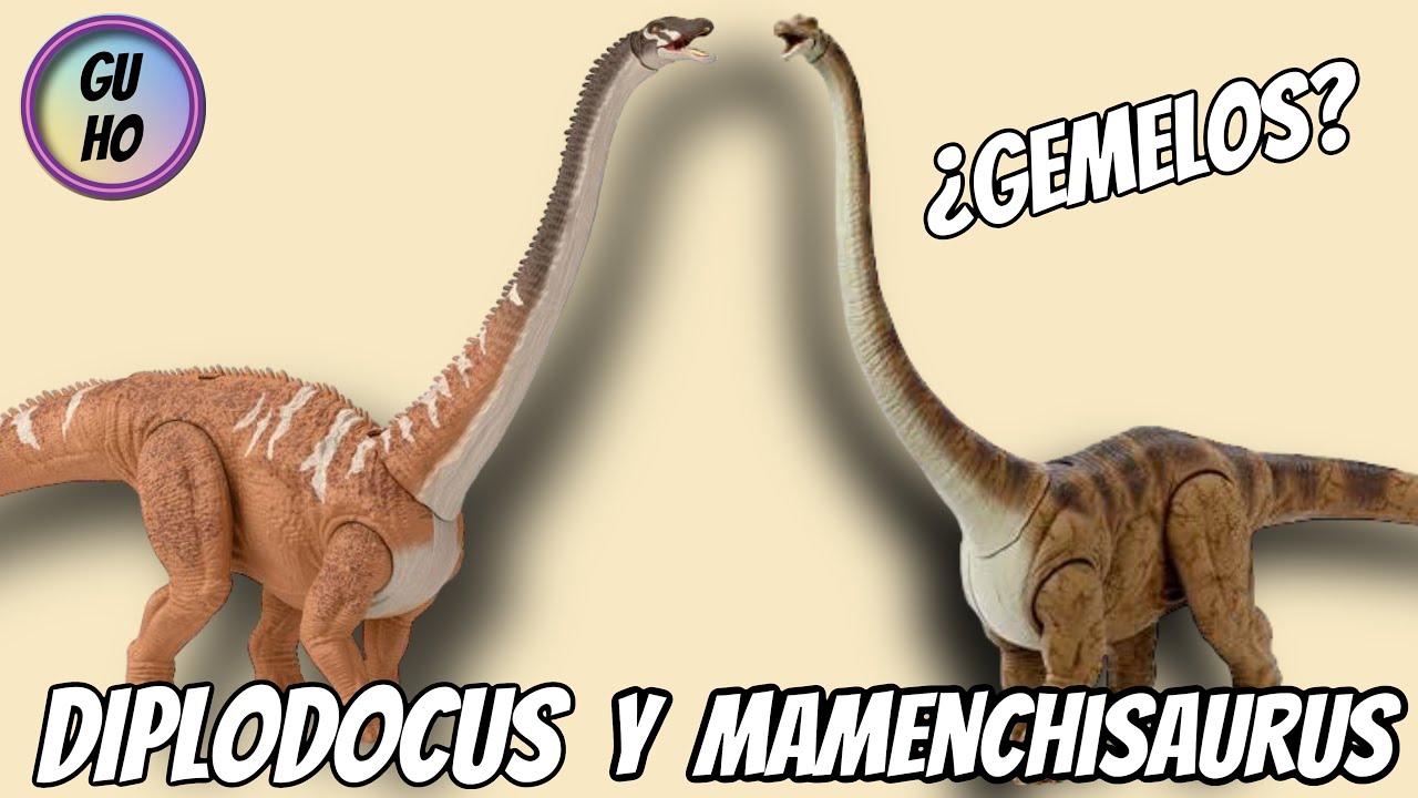 🦕 Ya hay un NUEVO saurópodo EL DIPLODOCUS de Mattel | JURASSIC WORLD ...