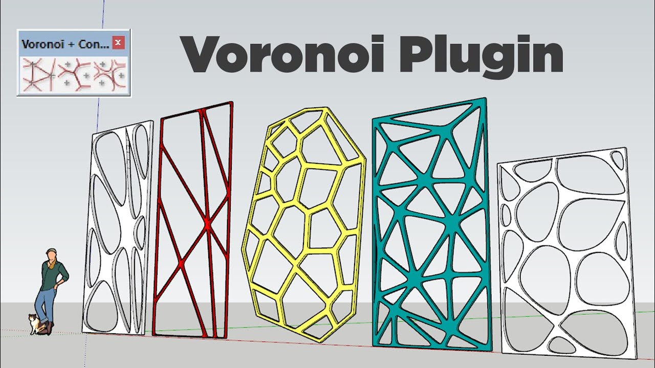 Mastering Voronoi in SketchUp: A Comprehensive Plugin Tutorial - YouTube