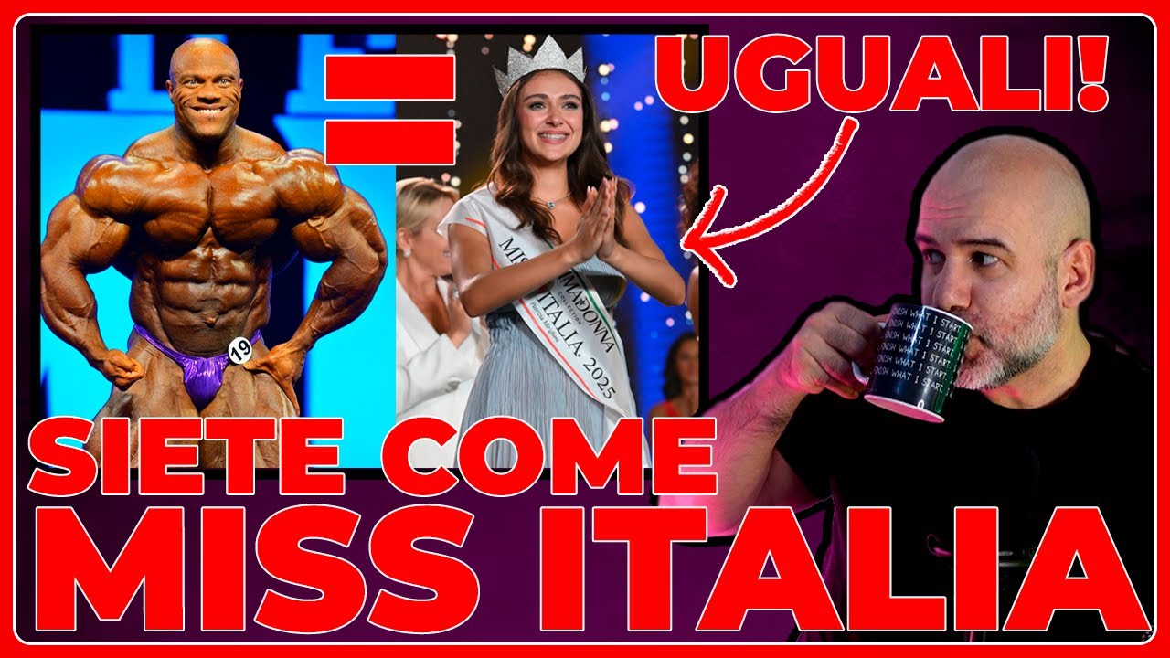 BODYBUILDING = MISS ITALIA? La Scioccante Verità, vi spiego tutto - YouTube