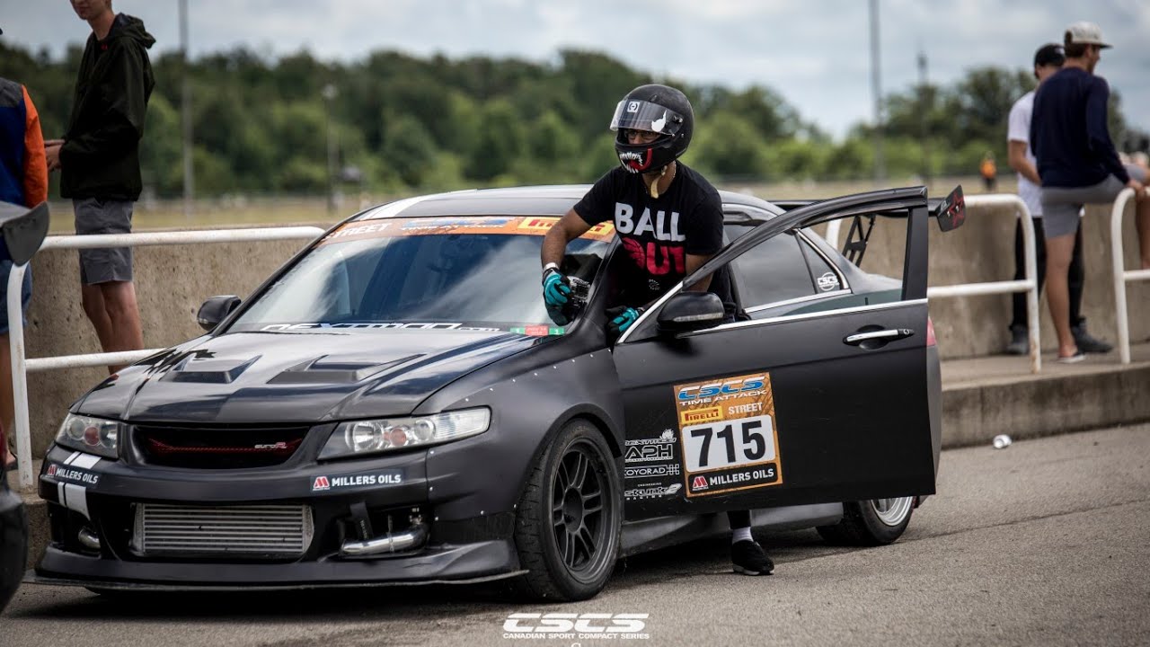 Track Day Kraftwerks Supercharged FSOCIETY TSX - YouTube