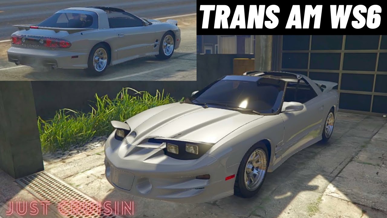 Pontiac Trans Am WS6 Street Car Cruising | GTA 5 Car Mods - YouTube