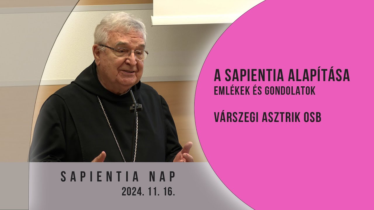 A Sapientia alapítása - YouTube