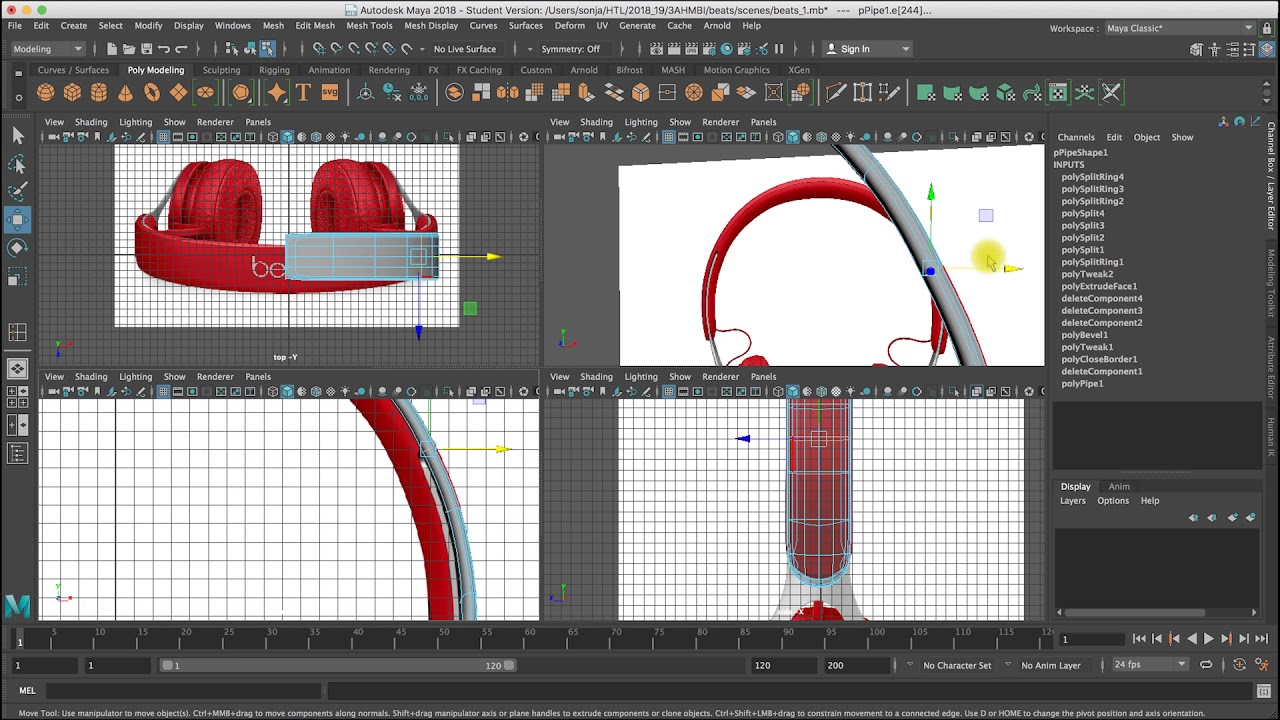 Maya 2018 student edition - msapv
