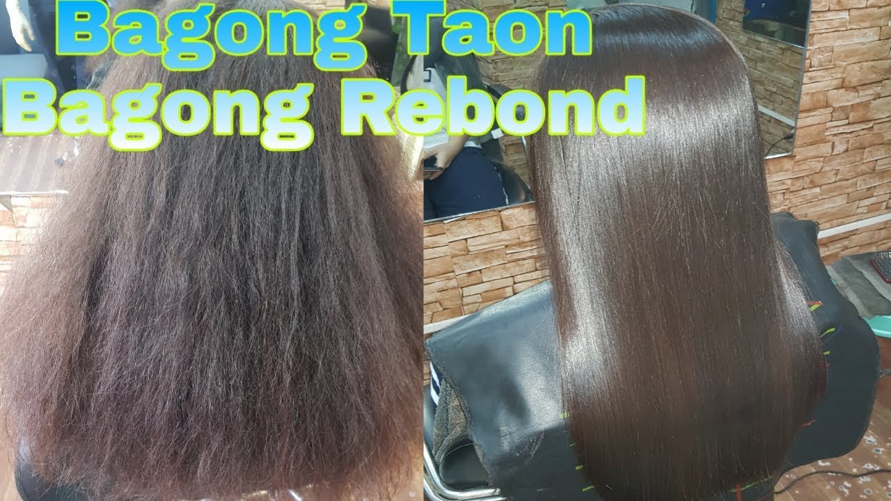Hair Rebond Tutorial for 2020 - YouTube