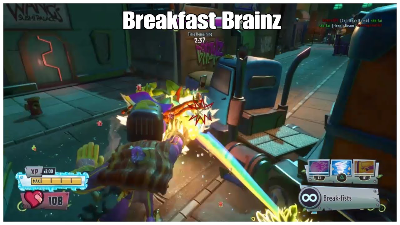 Plants vs Zombies Garden Warfare 2 - Breakfast Brainz - YouTube