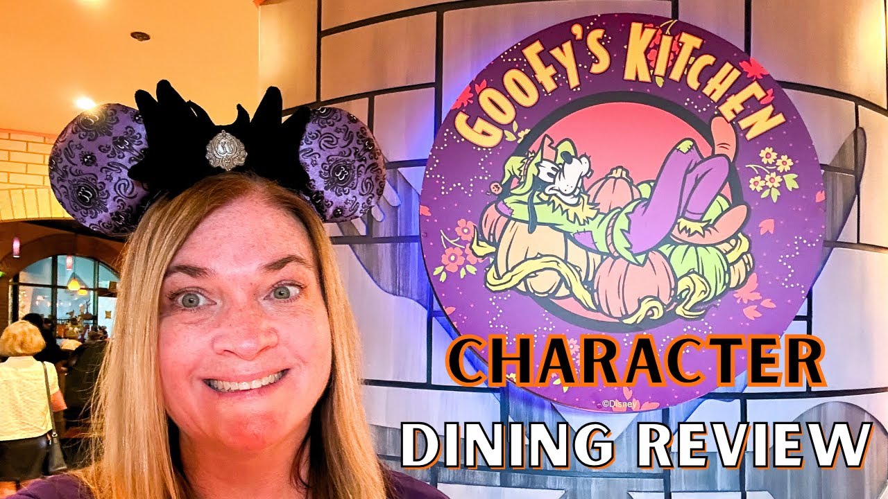 Goofy’s Kitchen breakfast character dining buffet at Disneyland FULL ...