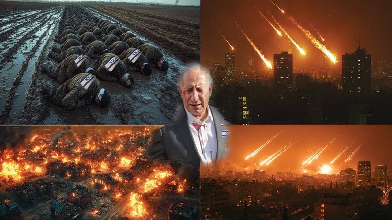 Live! Iranian cruise missiles hit the city of Tel Aviv like Hell ...