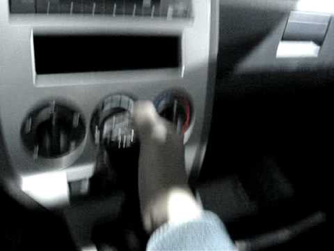 2009 Dodge Caliber SRT8 Shifter - YouTube