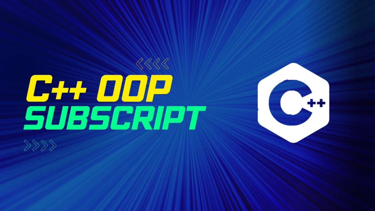 Return By Reference and Subscript Opertaor | lecture 17 - YouTube