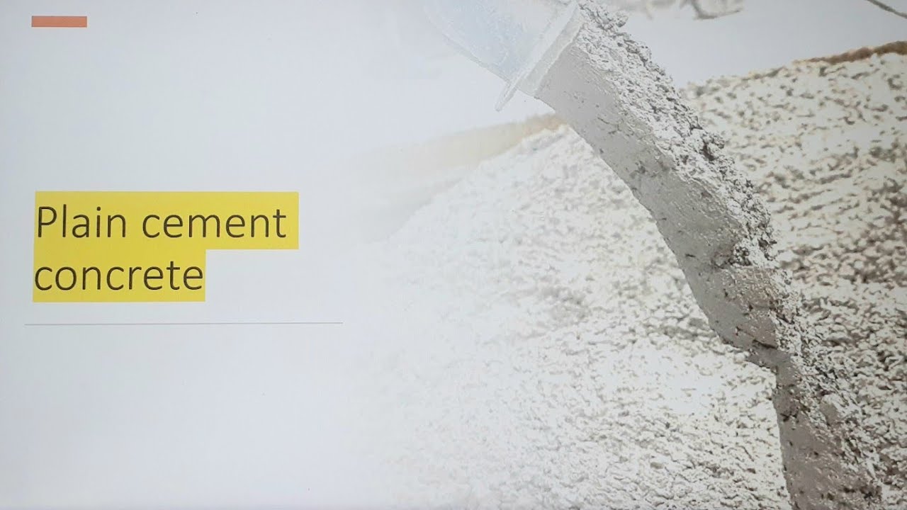 Civil Engineering | PCC | Plain Cement Concrete |PCC benefits | PCC ...