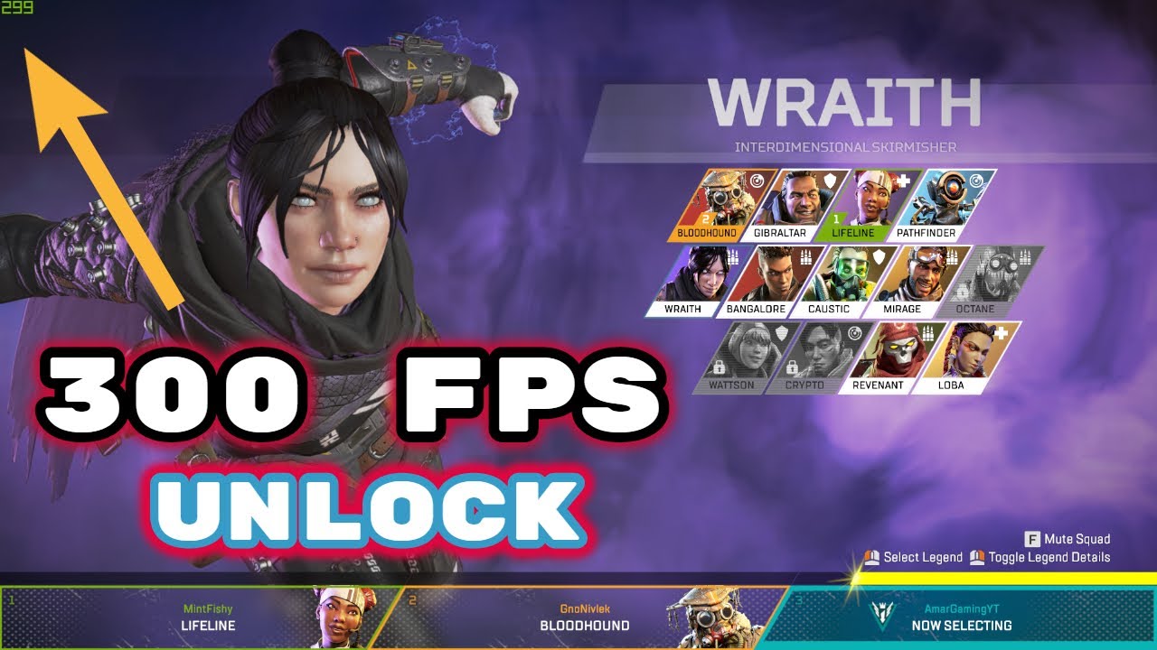Best Settings for 300 FPS! (Config & Autoexec) - Apex Legends Tutorial ...