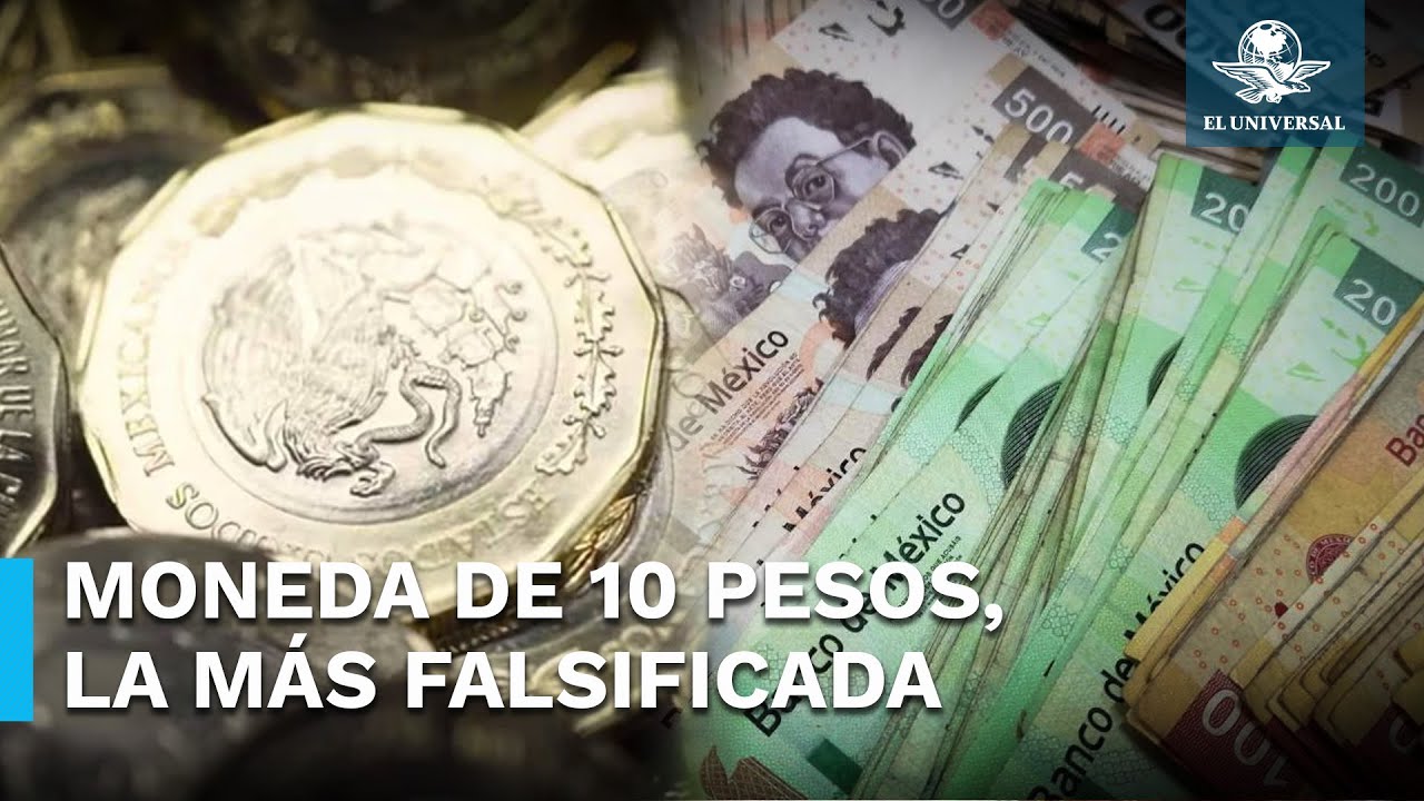 Se dispara falsificación de monedas en México - YouTube