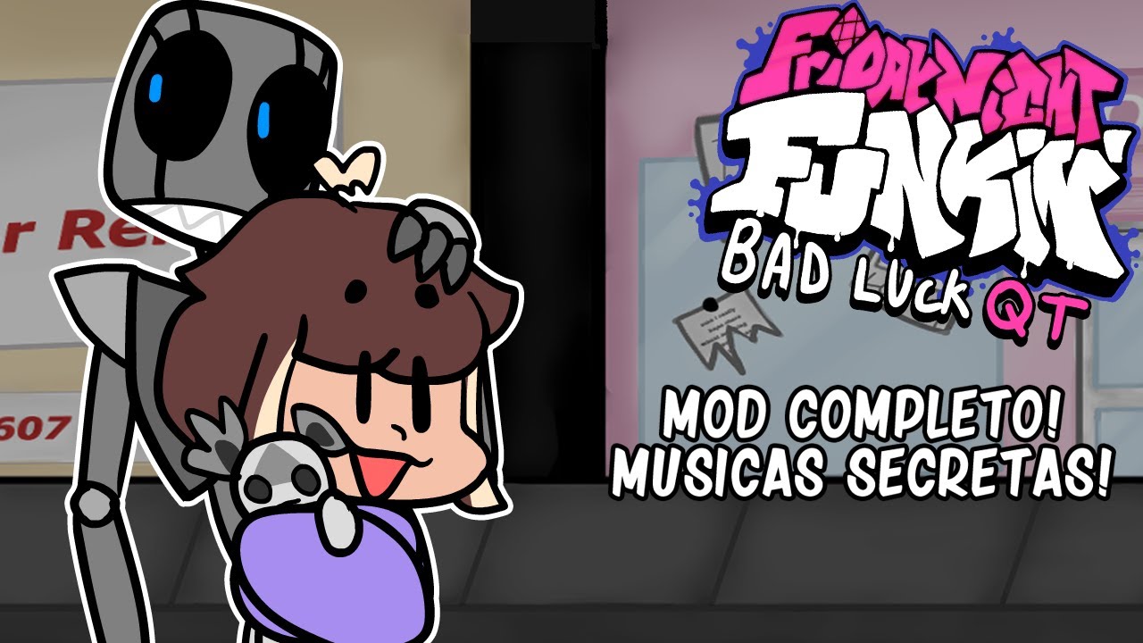 QT ESTÁ DE VOLTA! - Friday Night Funkin Bad Luck QT - YouTube