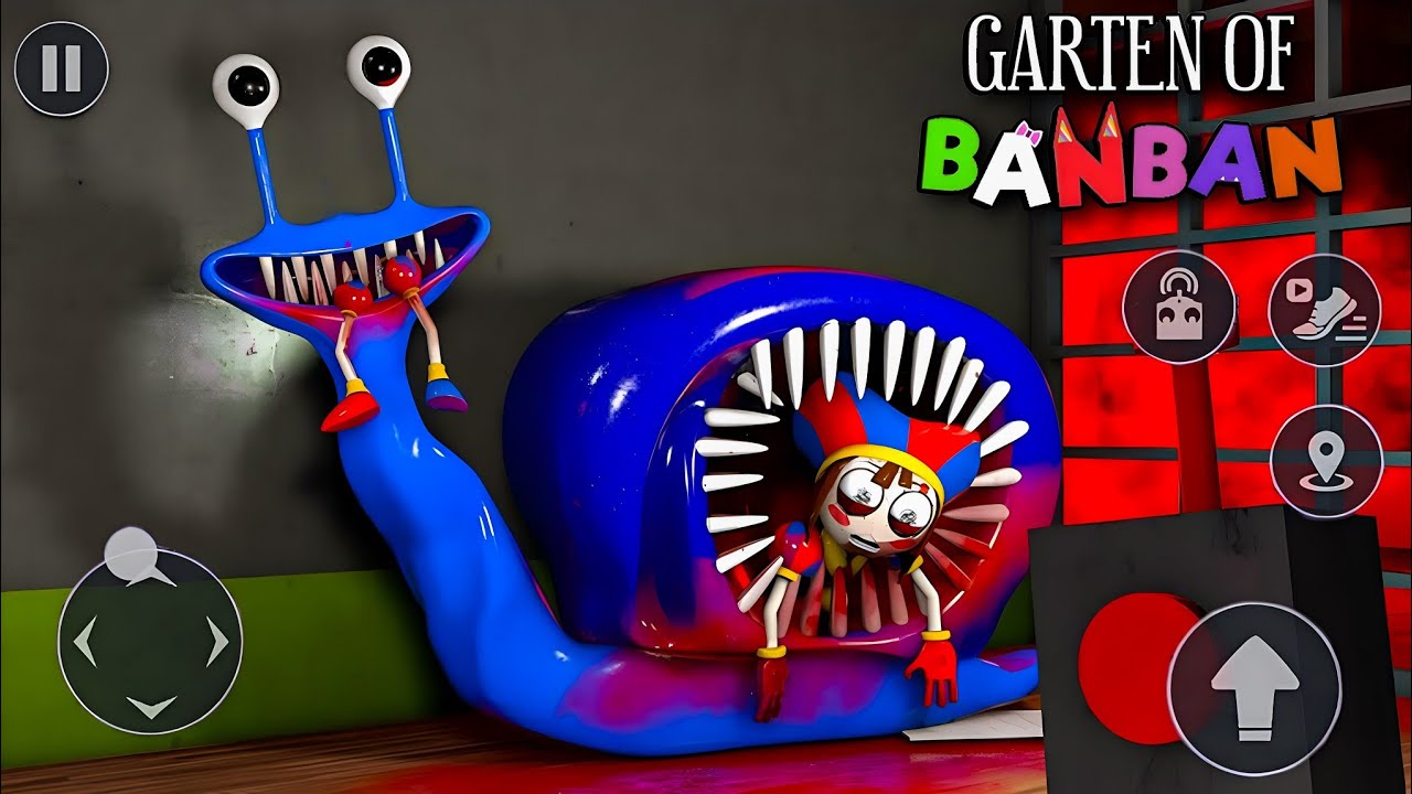 Garten of Banban: Caught by the Giant Snail - New Scary Characters ...
