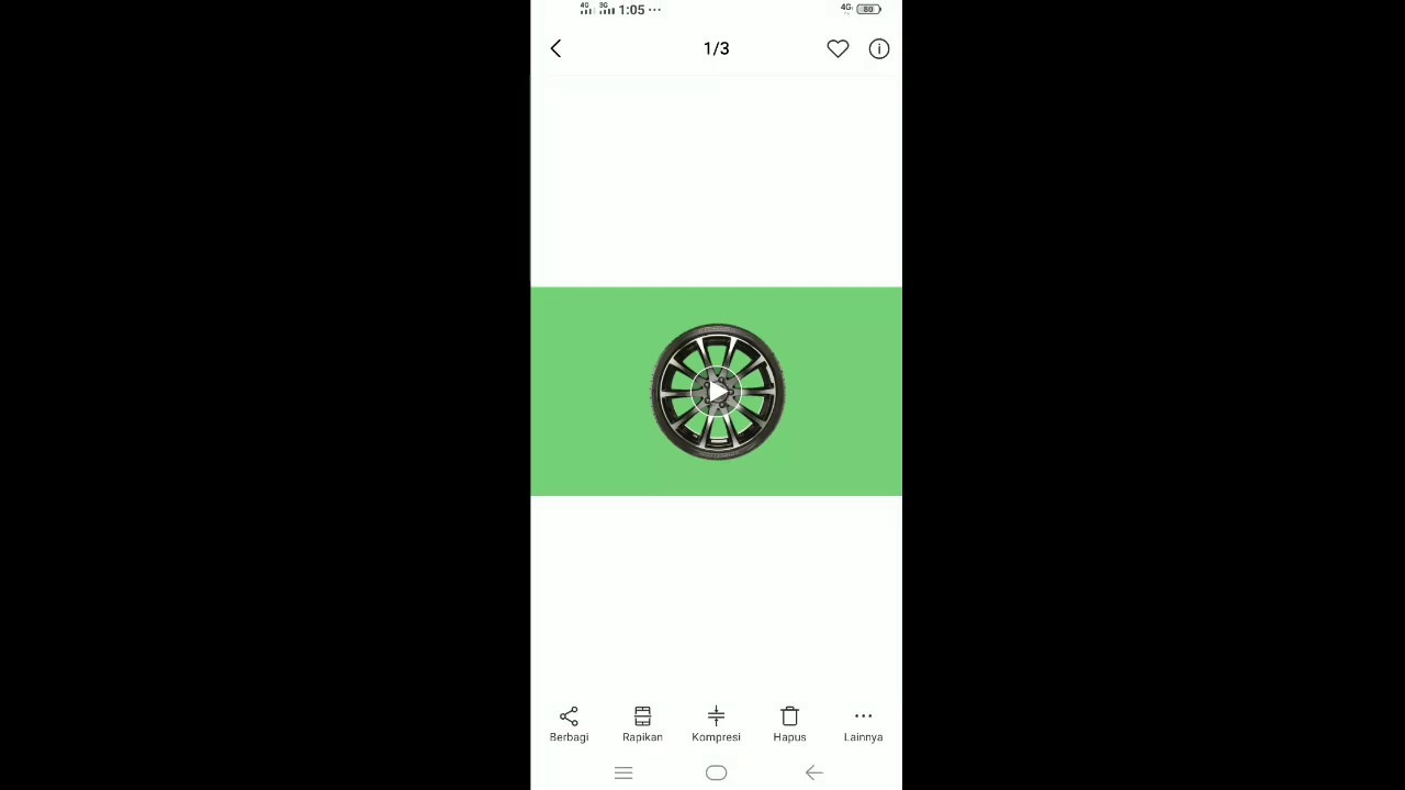 MEMBUAT ANIMASI RODA BERPUTAR#hanya dengan hp android - YouTube