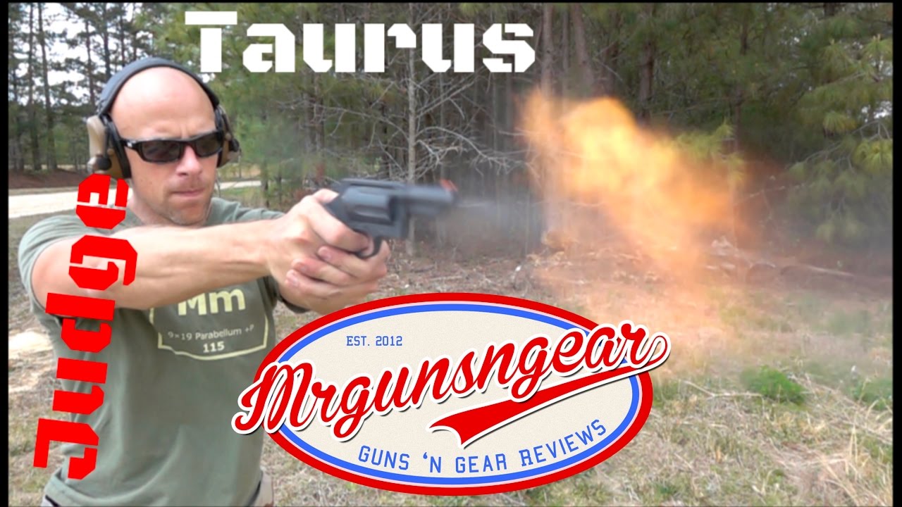Taurus Judge 410 Shotgun & 45LC Revolver Review (HD) - YouTube