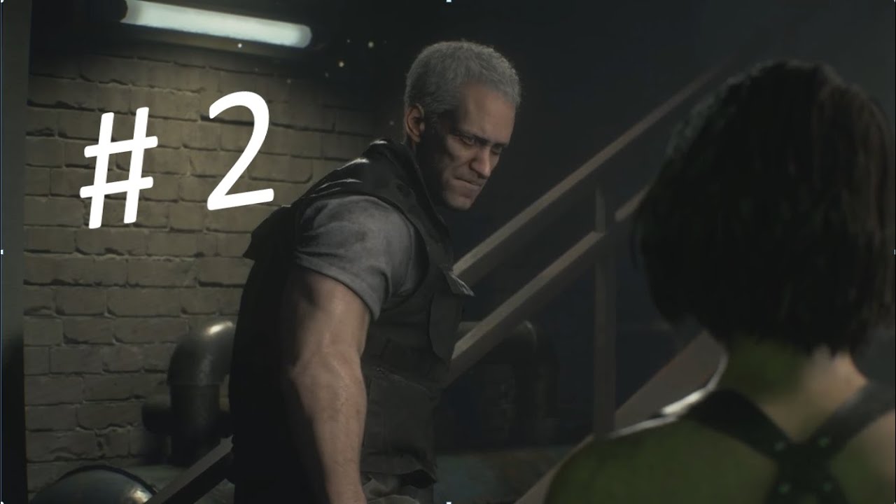 RESIDENT EVIL 3 REMAKE Walkthrough Part 2 - Nikolai - Train control ...