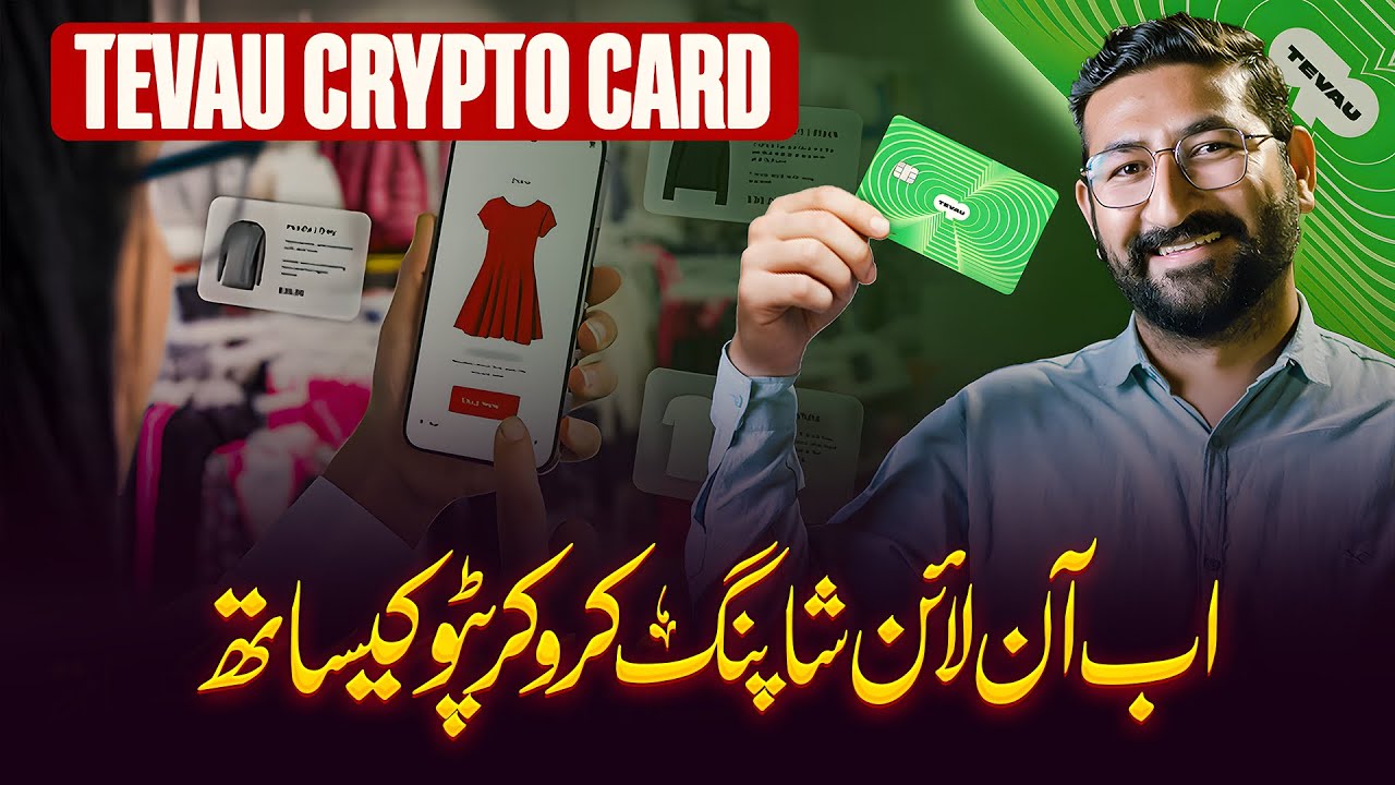 How to shop with Crypto? | Tevau crypto card tutorial - YouTube