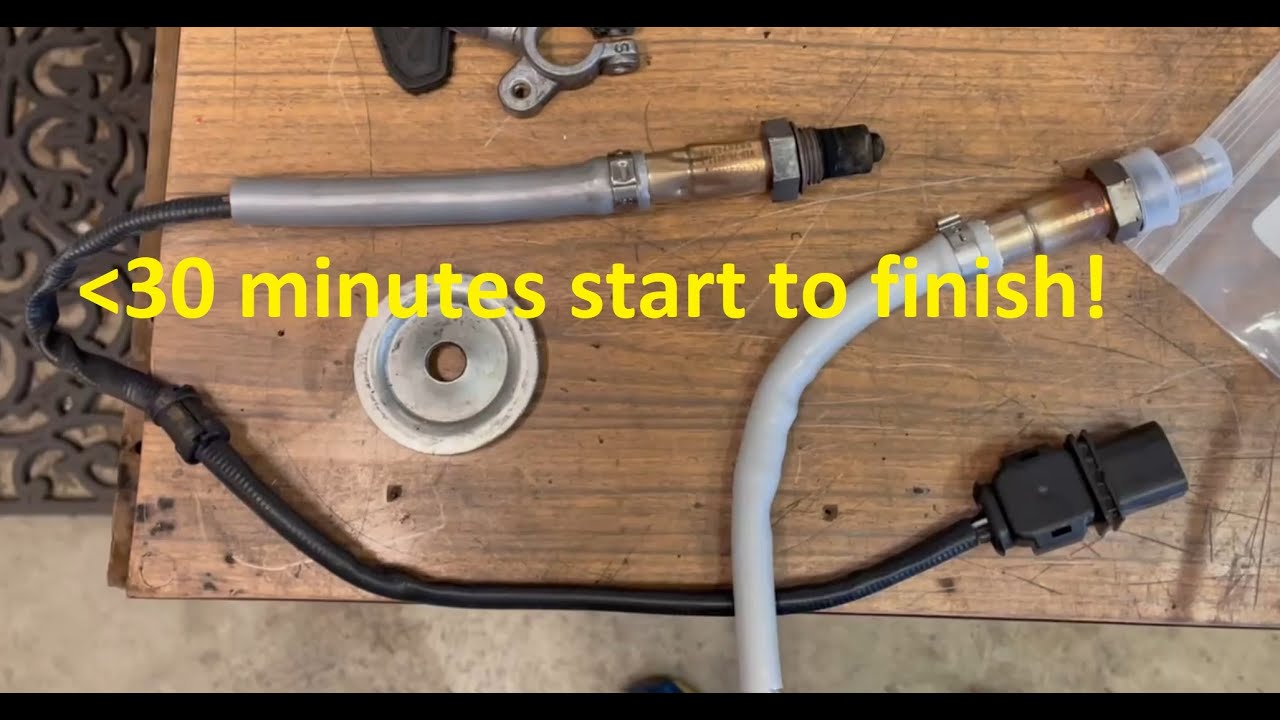 EASY DIY - VW Audi 2.0T Primary Upstream Oxygen Sensor Replacement ...