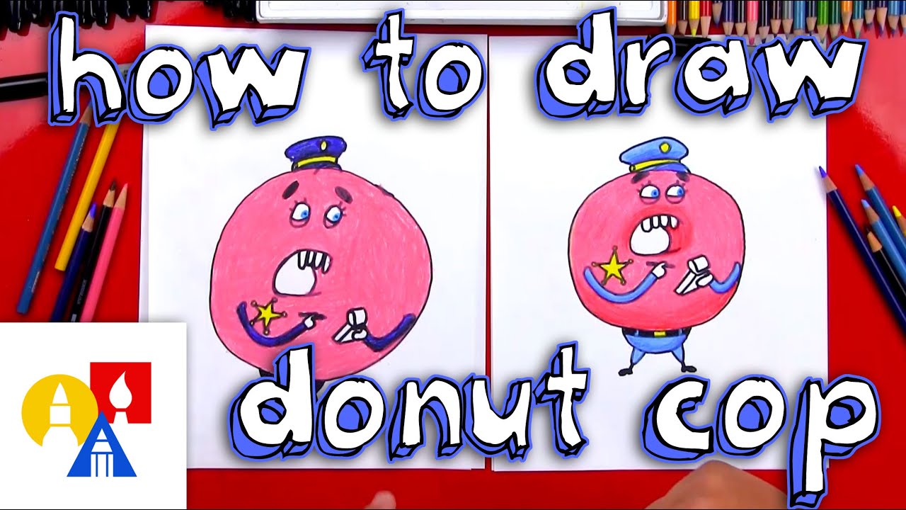 How To Draw Donut Cop From Gumball #95