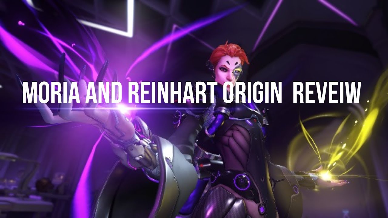 OVERWATCH REINHART ORIGN & MORIA REVEAL REVIEW - YouTube