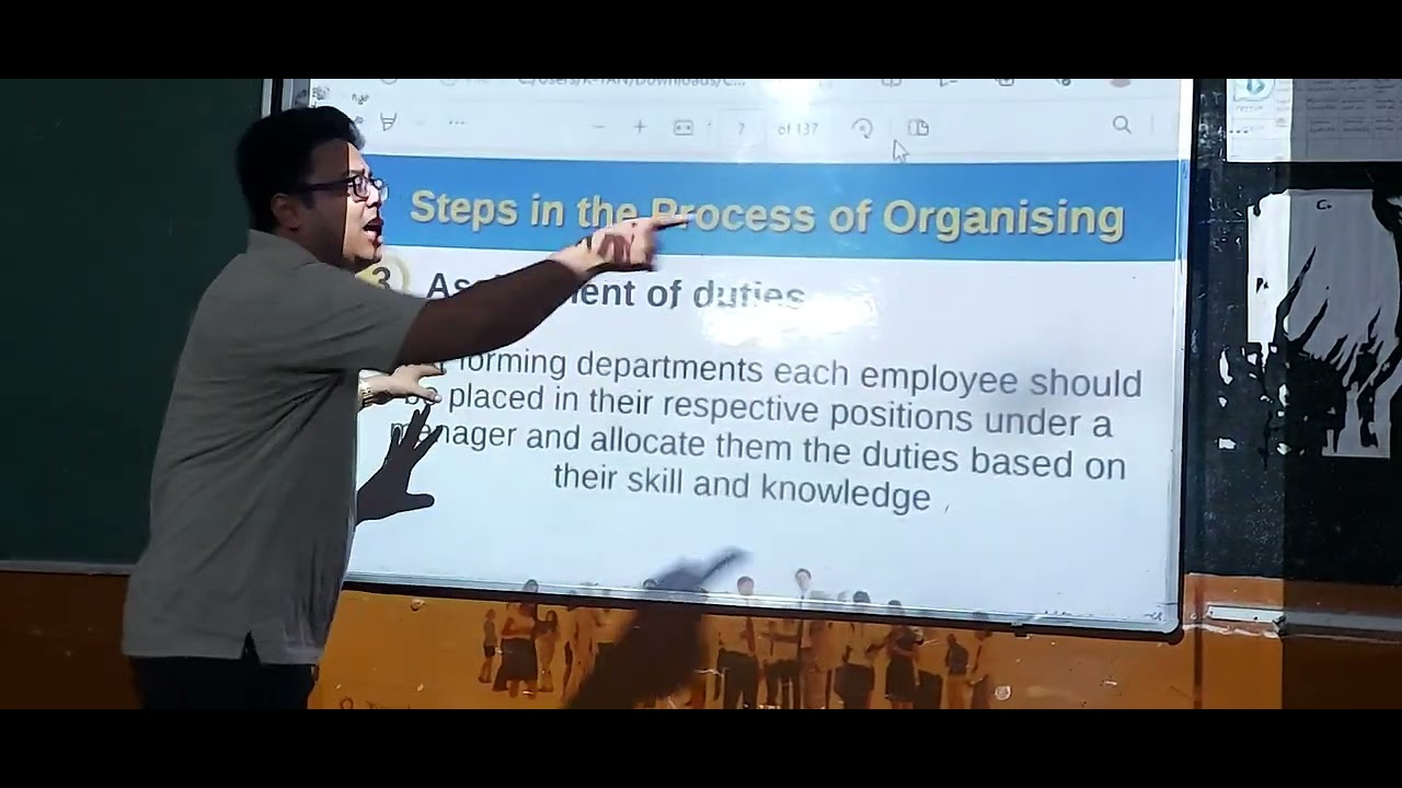 Organising Process (Steps in Organizing Function)#Ch- 5 organizing# XII ...