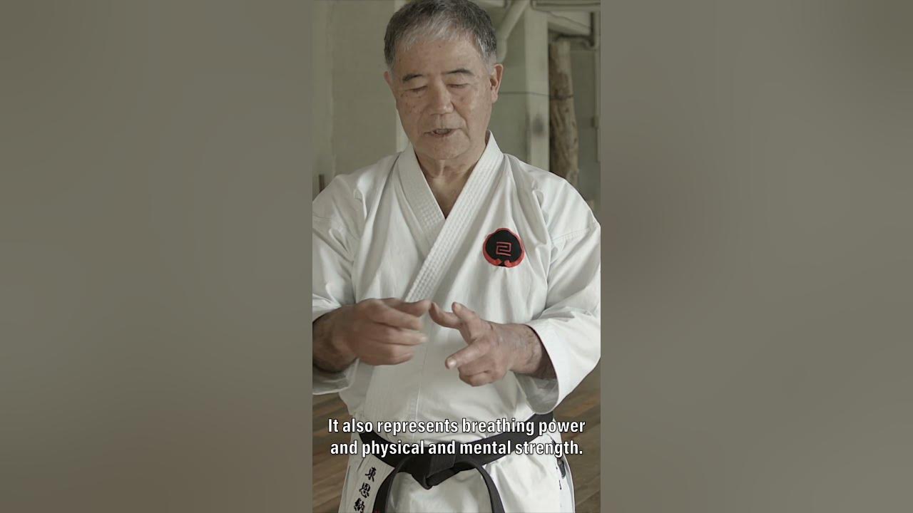 What is Sanchin? by Goju-ryu karate master, Morio Higaonna. - YouTube