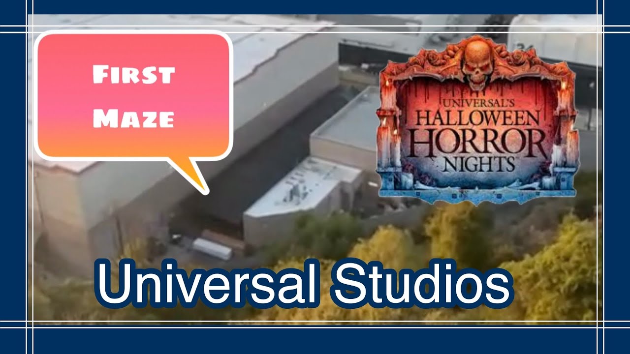 First Maze Being Built for Halloween Horror Nights at Universal Studios ...