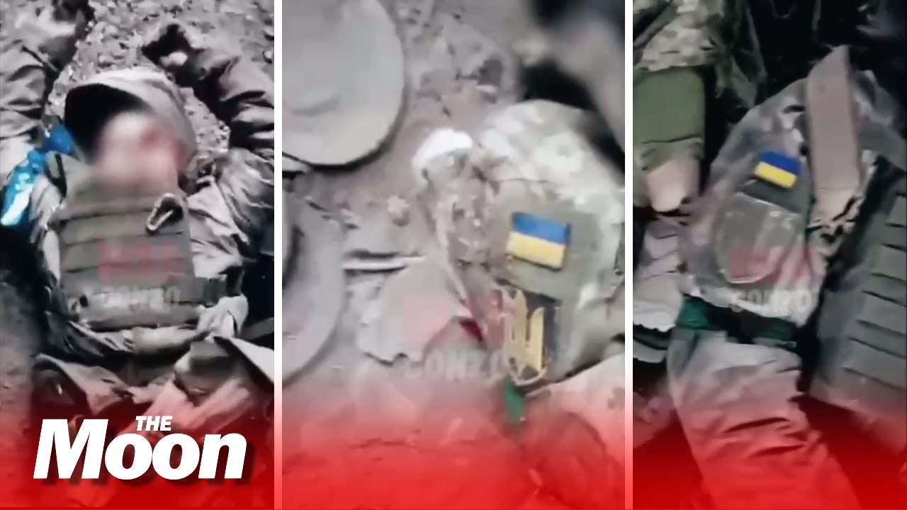 Russian soldier shows Ukrainian soldiers KIA in Bakhmut - YouTube